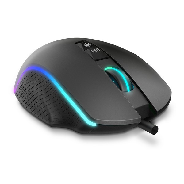 LED Gaming Mouse Krom Keos 6400 dpi RGB Black | eseekbox.com